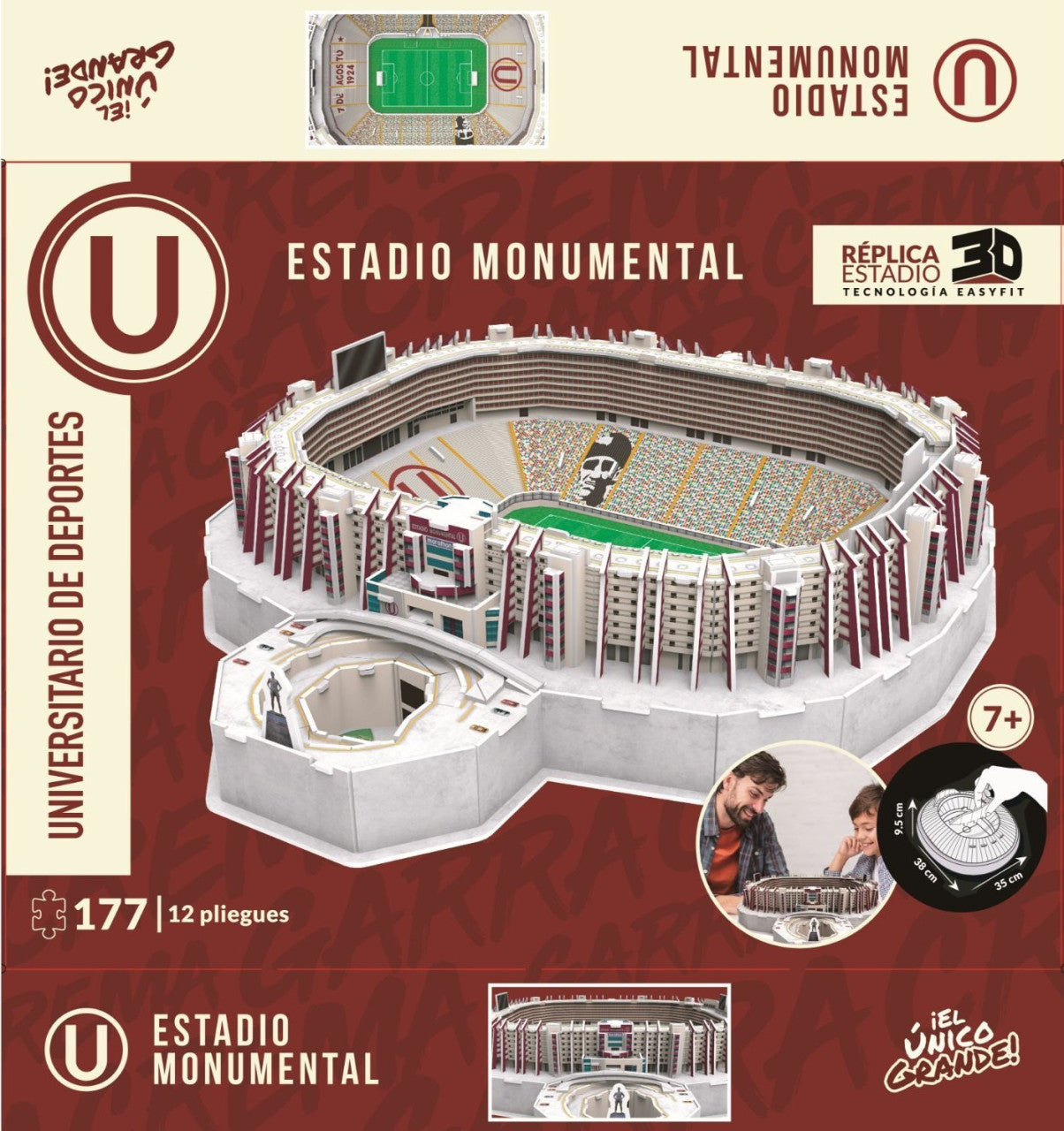 Estadio 3D Monumental "U" - Producto Oficial – Fanático.pe